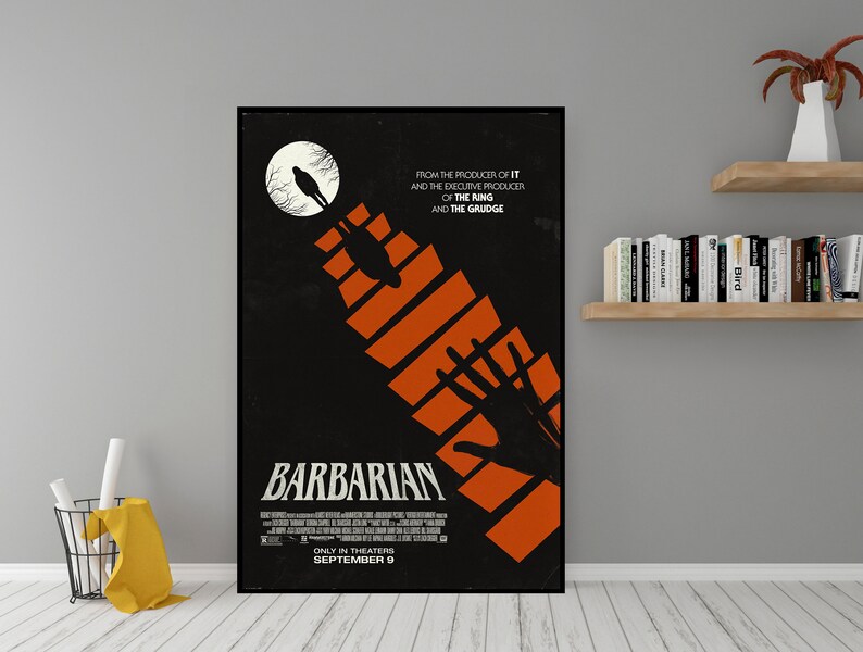 Barbarian Movie Poster High Quality Canvas Wall Art Room Decor ...