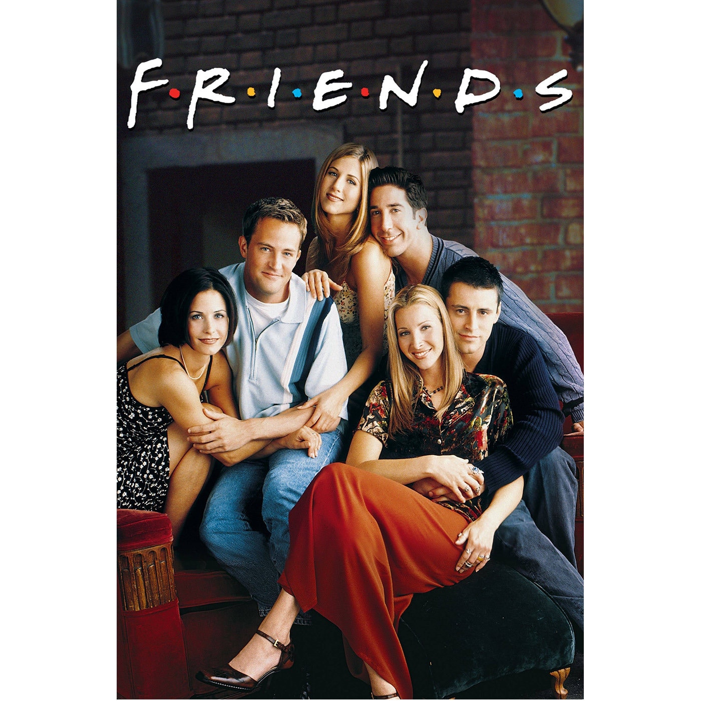 Friends TV Series Poster - High Quality Silk Wall Art - Room Decor ...