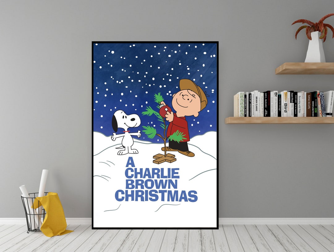 A Charlie Brown Christmas Movie Poster High Quality Silk - Etsy