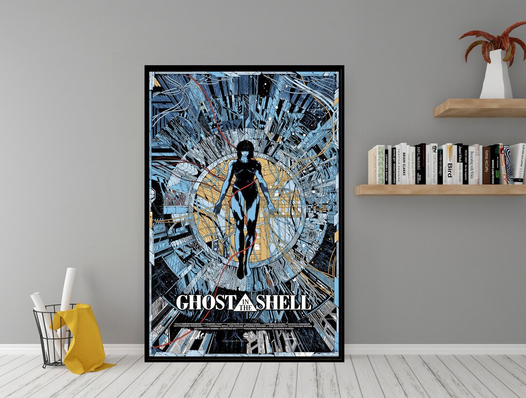 Ghost in the Shell Movie Poster High Quality Canvas Wall Art Room Decor ...