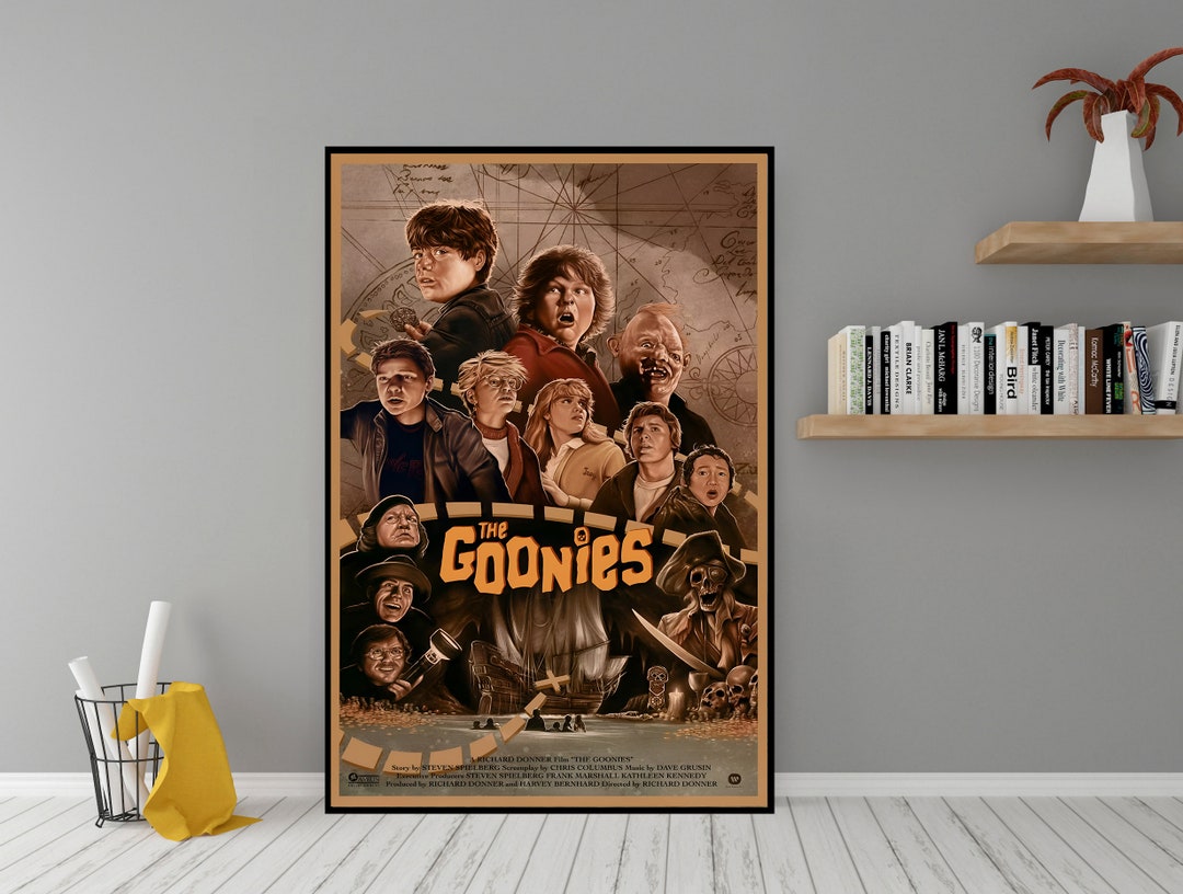 The Goonies Movie Poster High Quality Canvas Wall Art Room Decor the ...