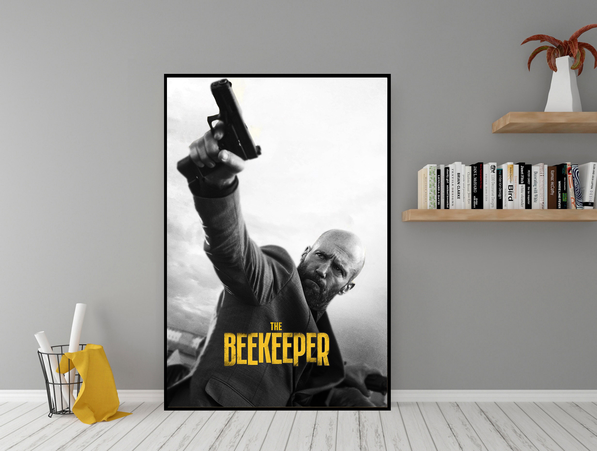 The Beekeeper Movie Poster, Room Decor, The Beekeeper (2024) Movie ...