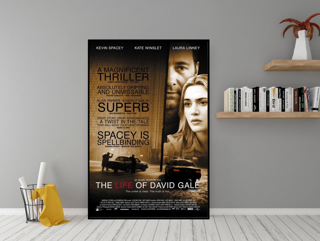 The Life of David Gale Movie Poster High Quality Canvas Wall Art Room ...