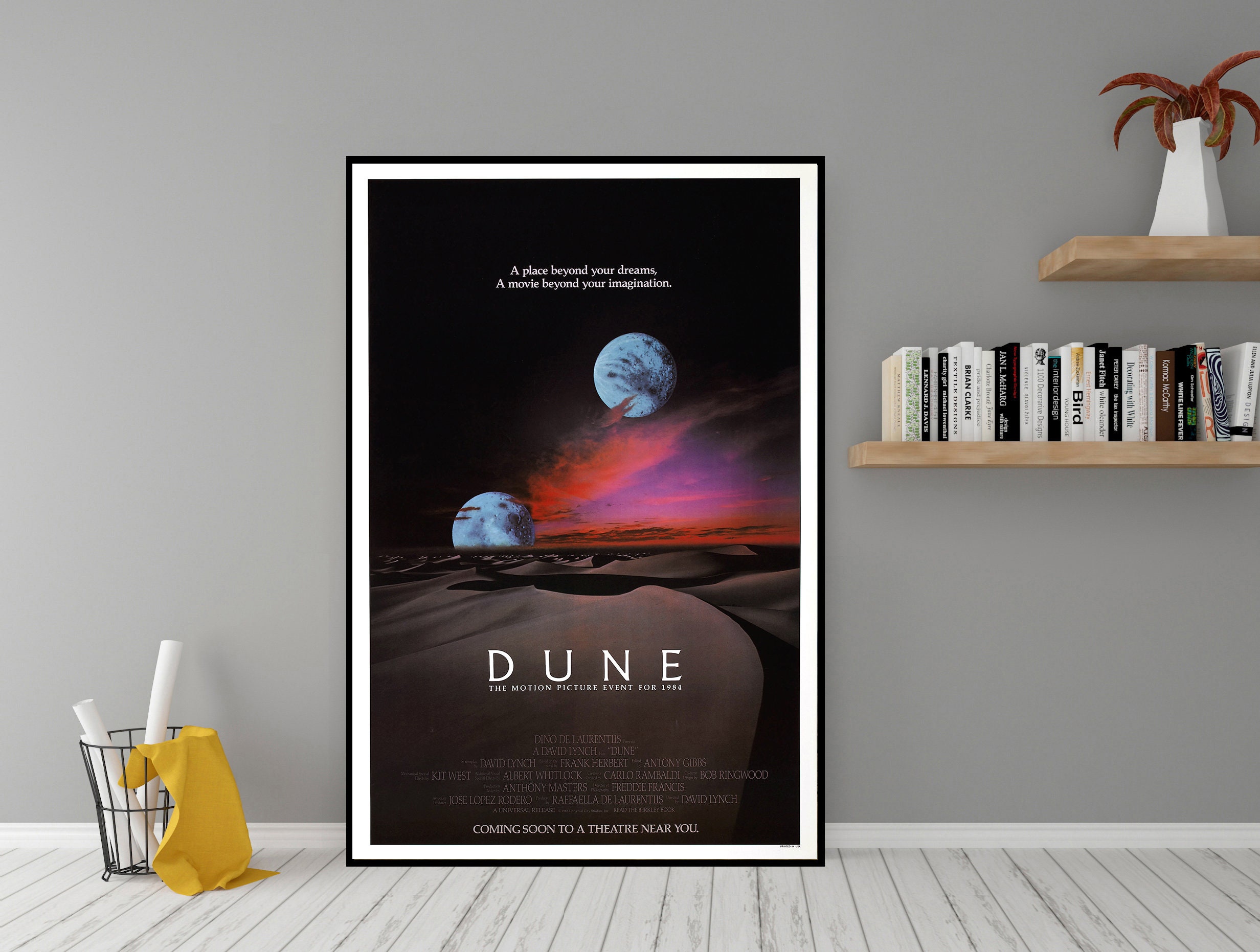 Dune 2 Poster, Dune Part Two Wall Art, Dune Movie Poster sold by ...