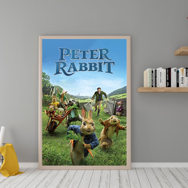Peter Rabbit Poster - Etsy Australia