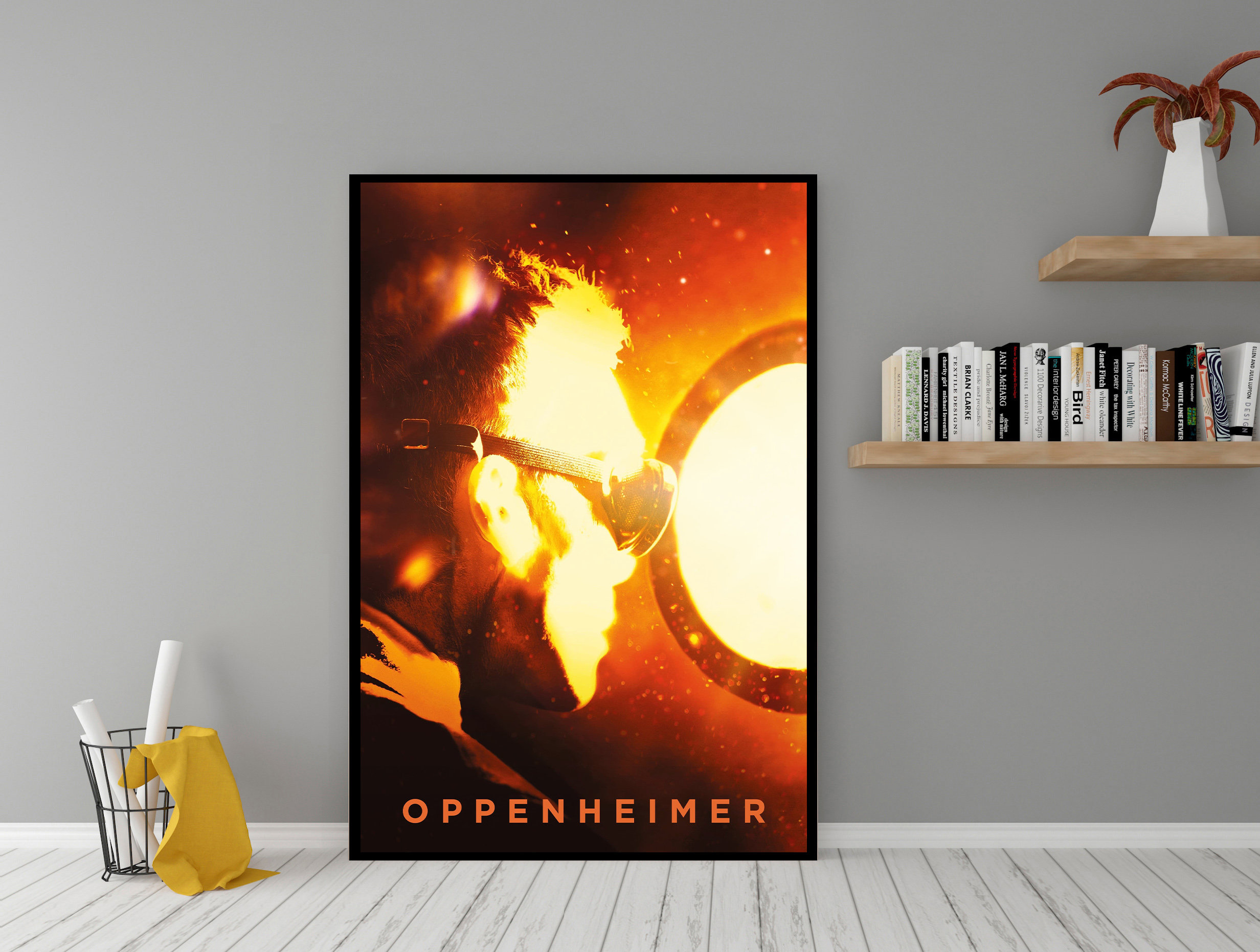 Oppenheimer Movie Poster - High Quality Silk Wall Art - Room Decor ...