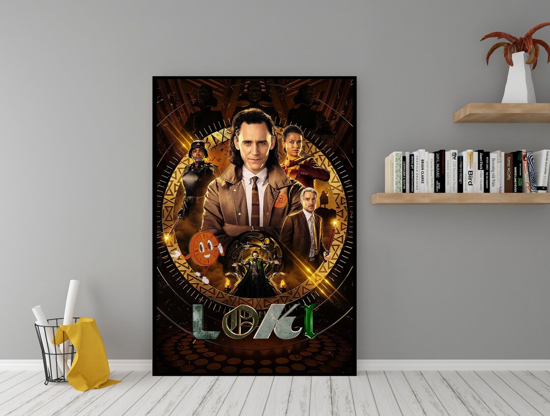 Loki TV Series Poster High Quality Canvas Wall Art Room - Etsy