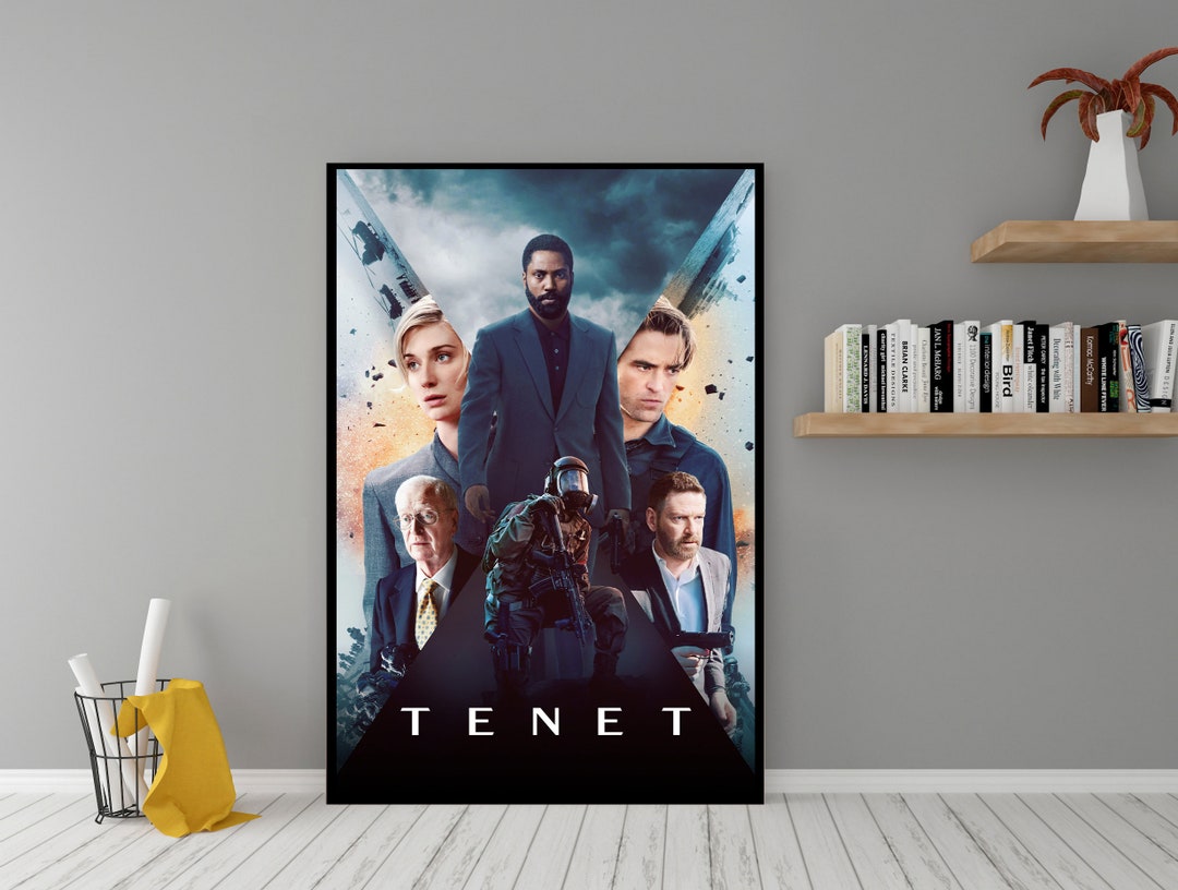 Tenet 2020 Movie Poster High Quality Canvas Wall Art 2023 Room Decor ...