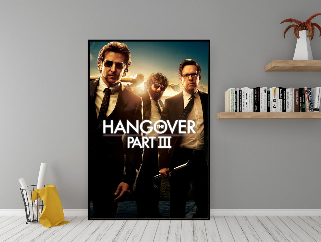 The Hangover Part III Movie Poster High Quality Canvas Wall Art Room ...