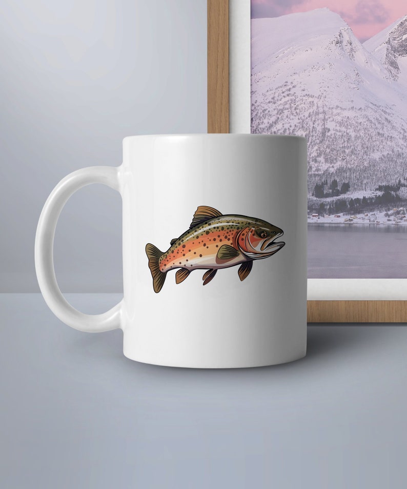 Fish Cutthroat Trout Fishing Wildlife SVG PNG Clipart Sublimation ...