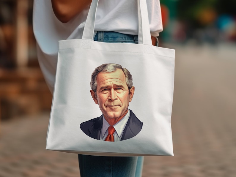 President George W Bush SVG PNG Clipart Sublimation Transparent ...