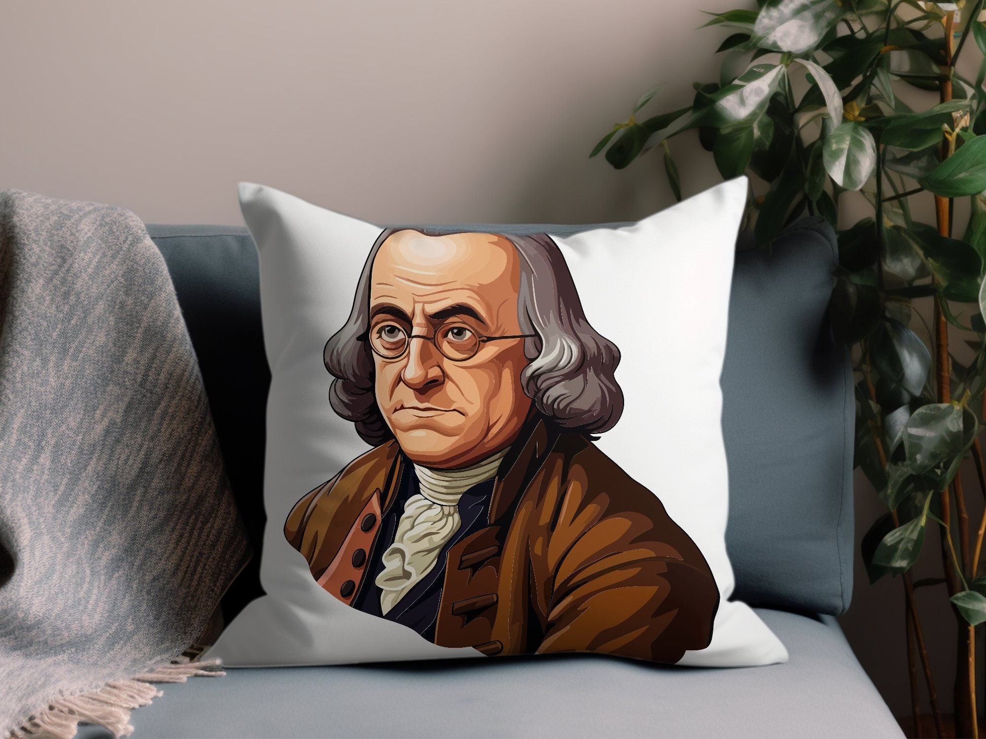 Benjamin Franklin Inventor Scientist SVG PNG Clipart Sublimation ...