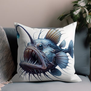Ocean Anglerfish Deep Sea Fish SVG PNG Clipart | Sublimation ...