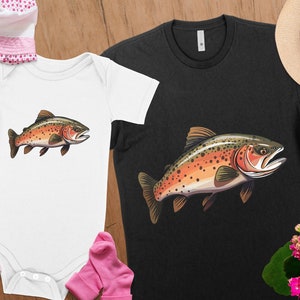 Fish Cutthroat Trout Fishing Wildlife SVG PNG Clipart | Sublimation ...