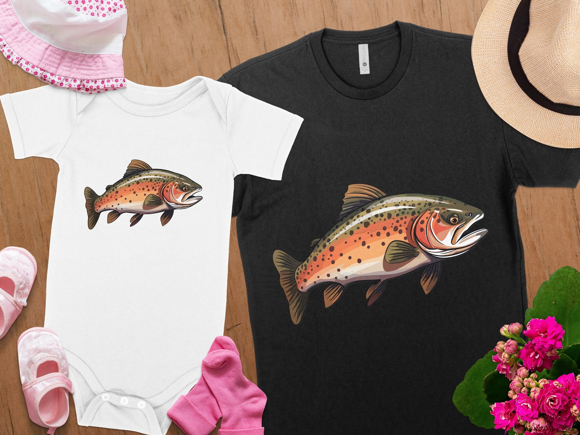 Fish Cutthroat Trout Fishing Wildlife SVG PNG Clipart Sublimation ...