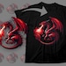 Cryptid Dragon Red Fire Breathing Mythical SVG PNG Clipart ...