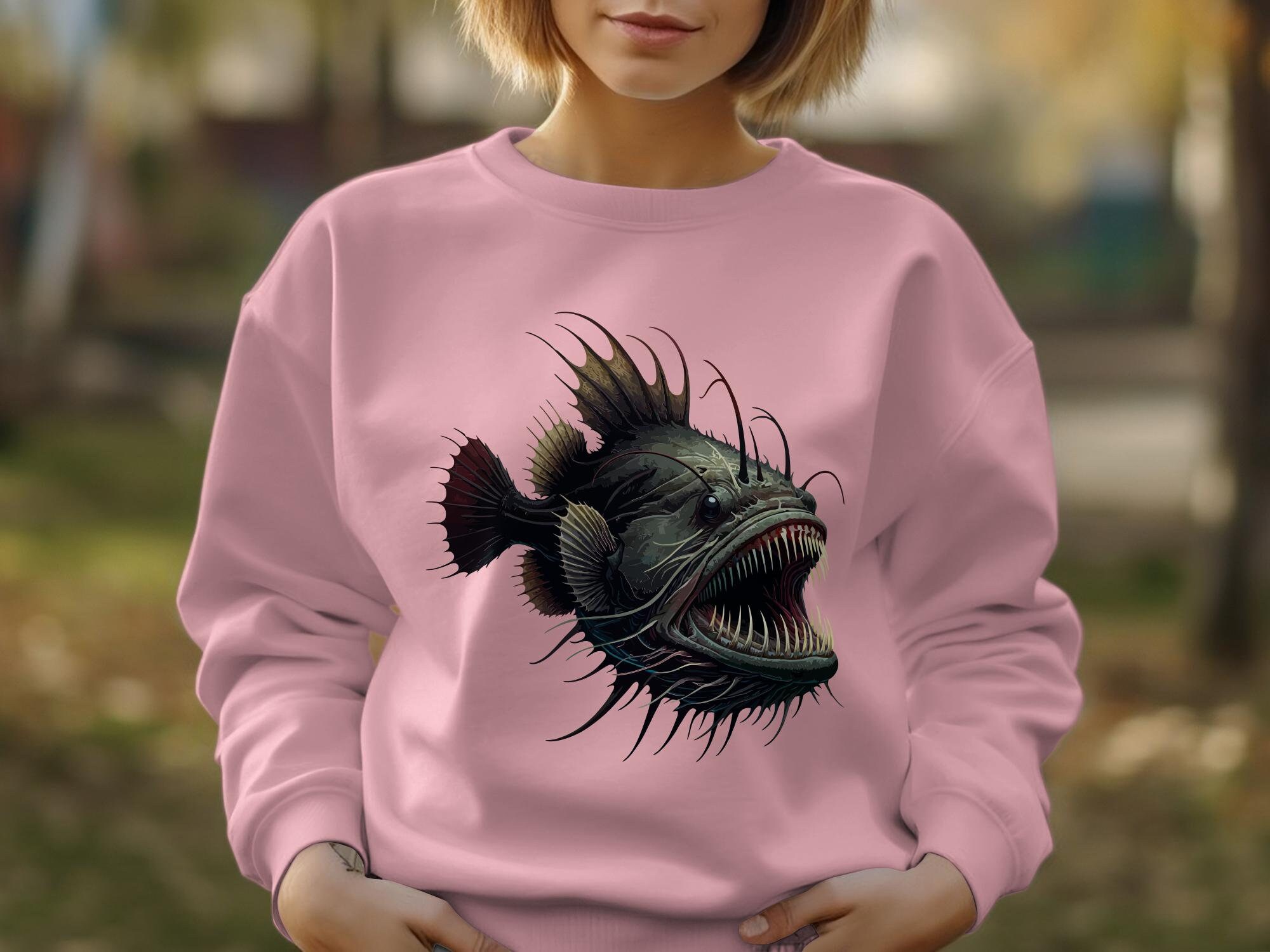Ocean Anglerfish Deep Sea Fish SVG PNG Clipart Sublimation Transparent ...