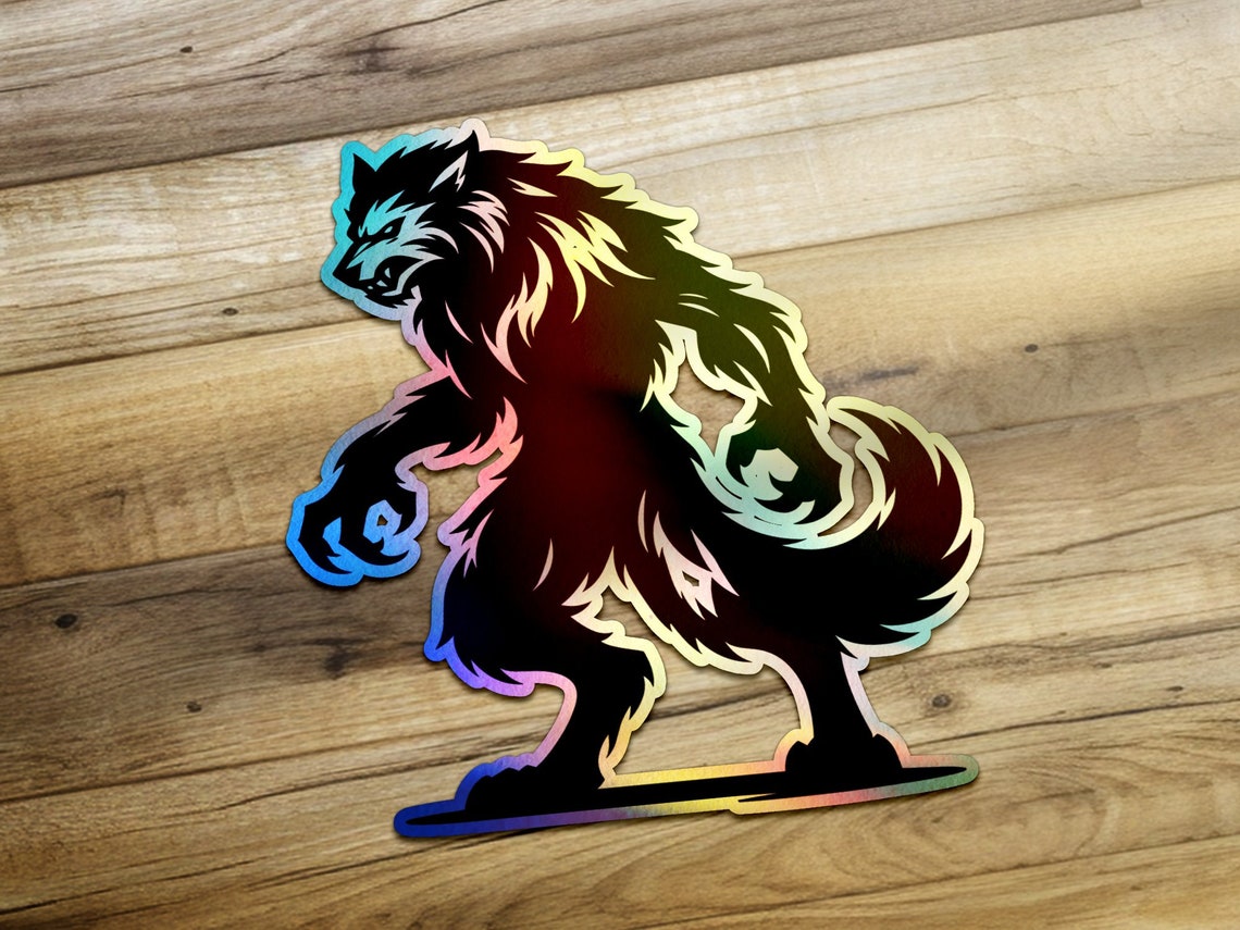 Cryptid Werewolf Lycanthrope SVG PNG Clipart Sublimation Transparent ...