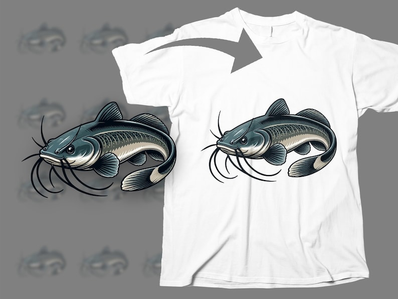 Fish Catfish Bullhead Channel Blue Wildlife SVG PNG Clipart ...
