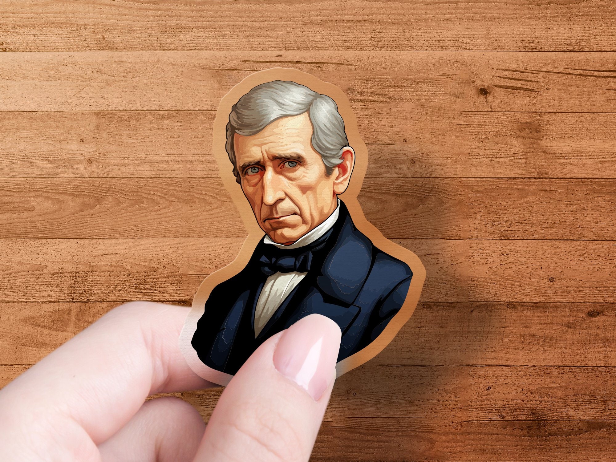 President William Henry Harrison SVG PNG Clipart Sublimation ...