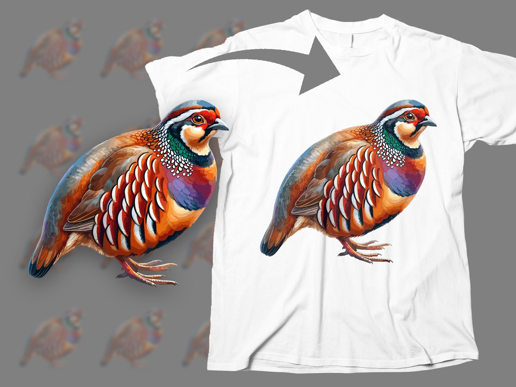 Bird Partridge Wildlife SVG PNG Clipart | Sublimation Transparent ...