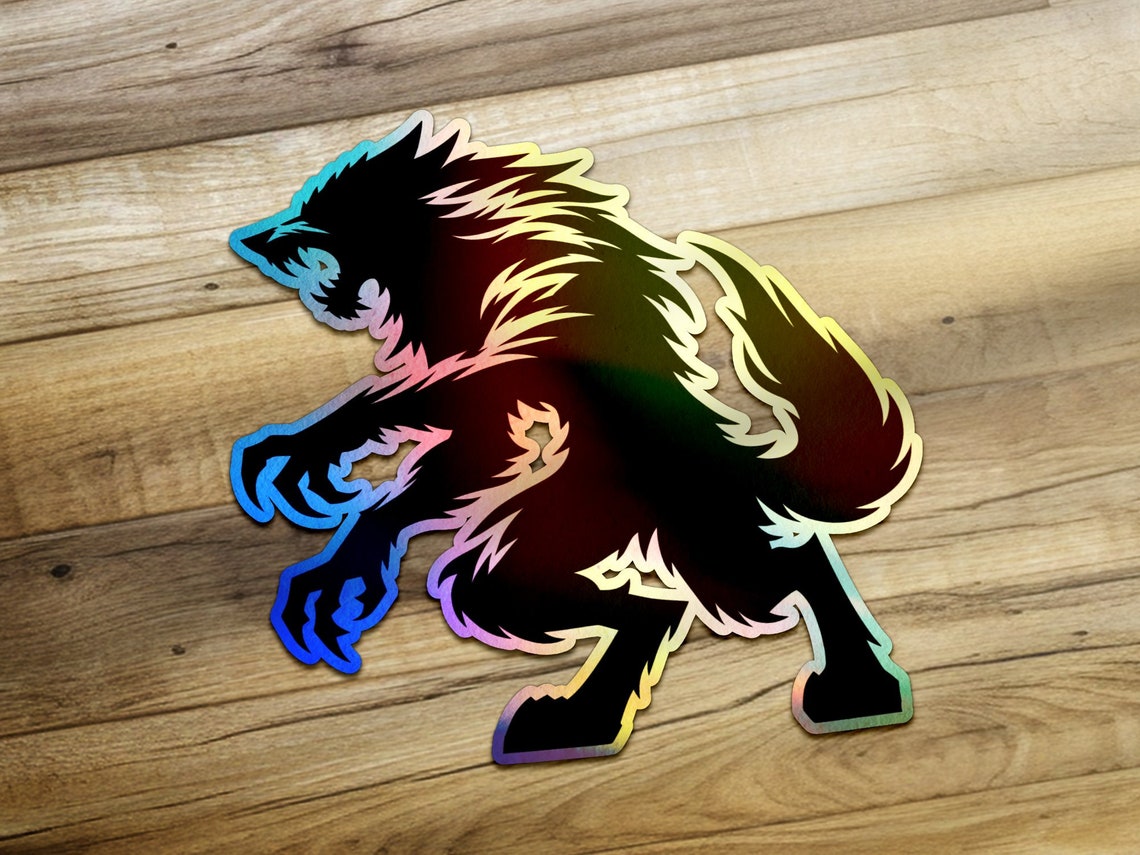 Cryptid Werewolf Lycanthrope SVG PNG Clipart Sublimation Transparent ...