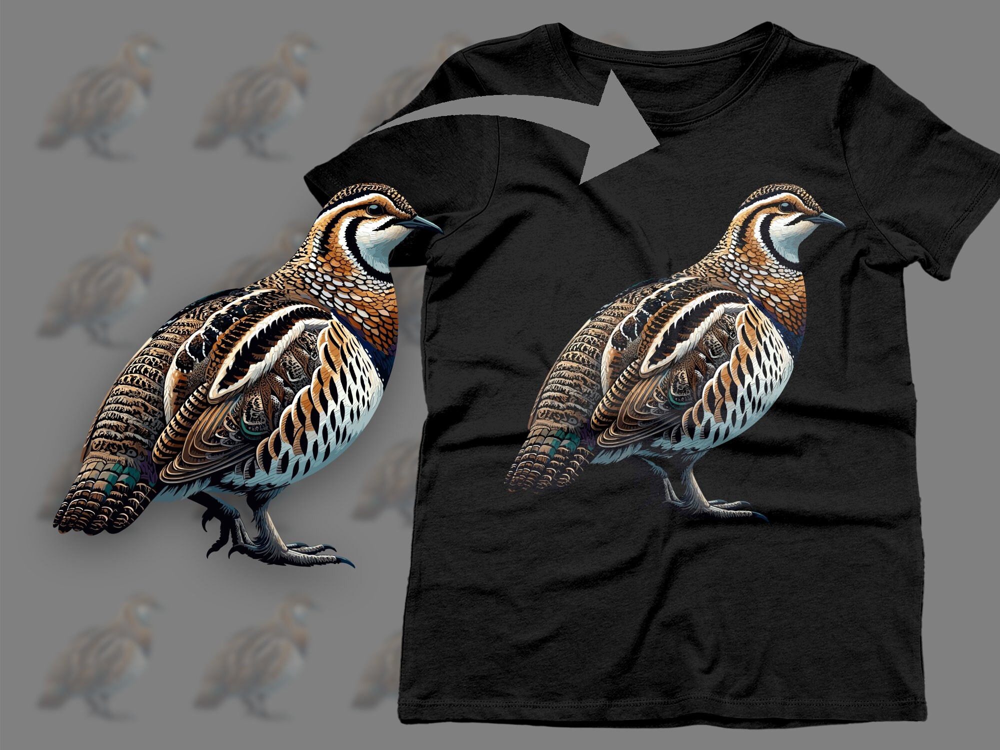 Bird Partridge Wildlife SVG PNG Clipart Sublimation Transparent ...