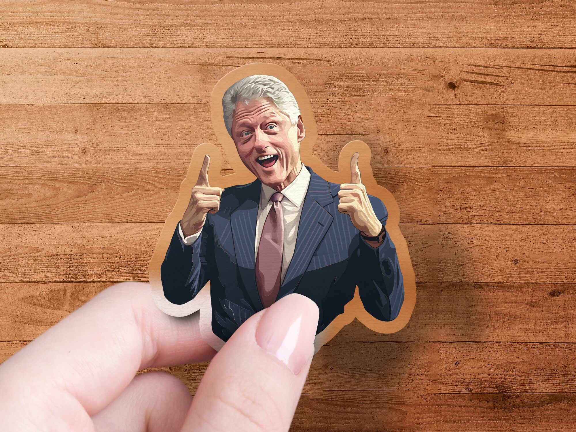 President Bill Clinton SVG PNG Clipart Sublimation Transparent ...