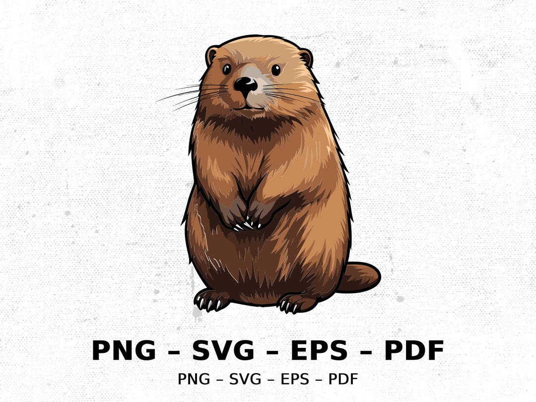 Beaver SVG Clipart PNG Sublimation Instant Digital Image Download Elk ...