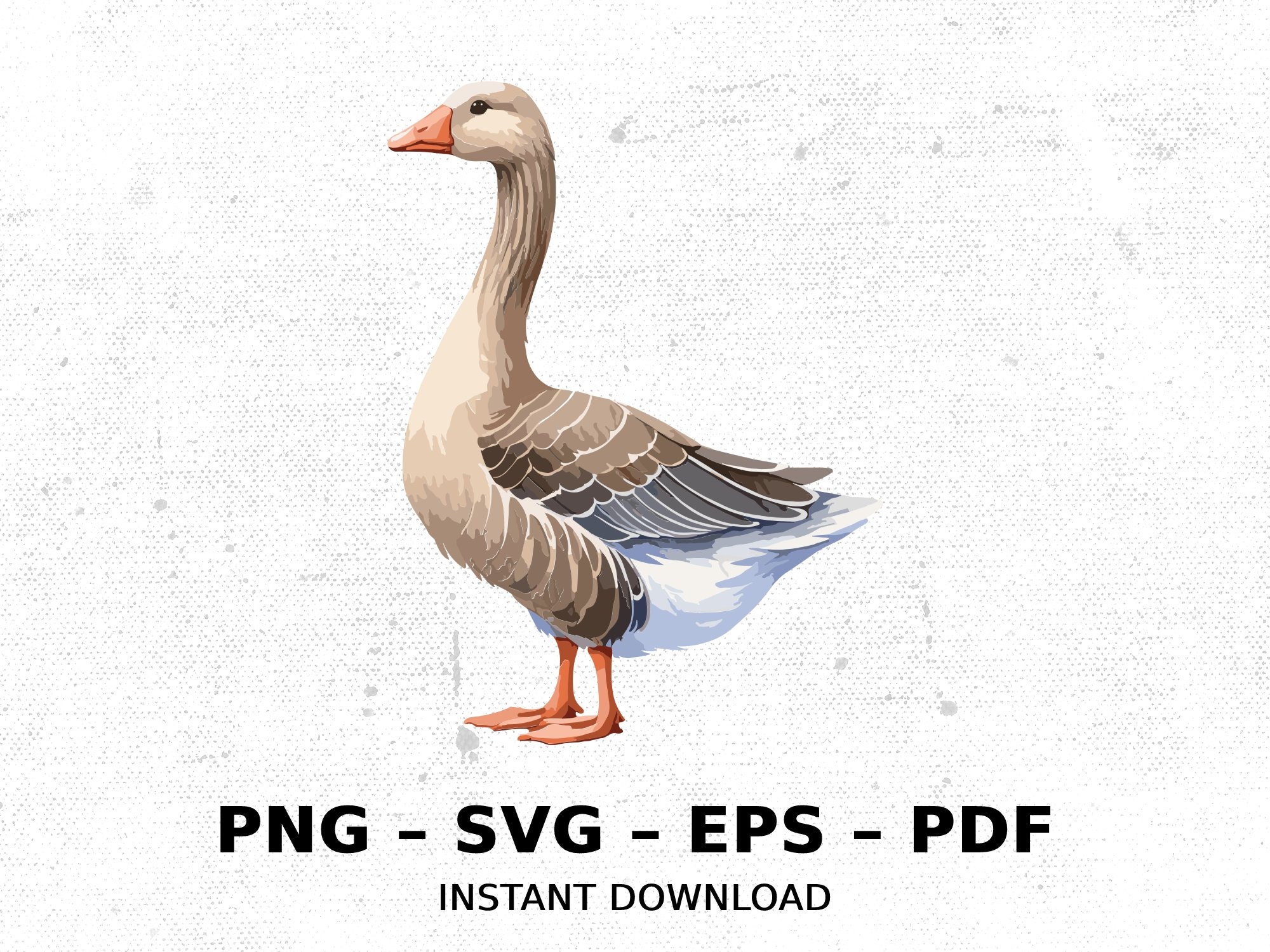 Bird Farm Goose Geese SVG PNG Clipart | Sublimation Transparent ...