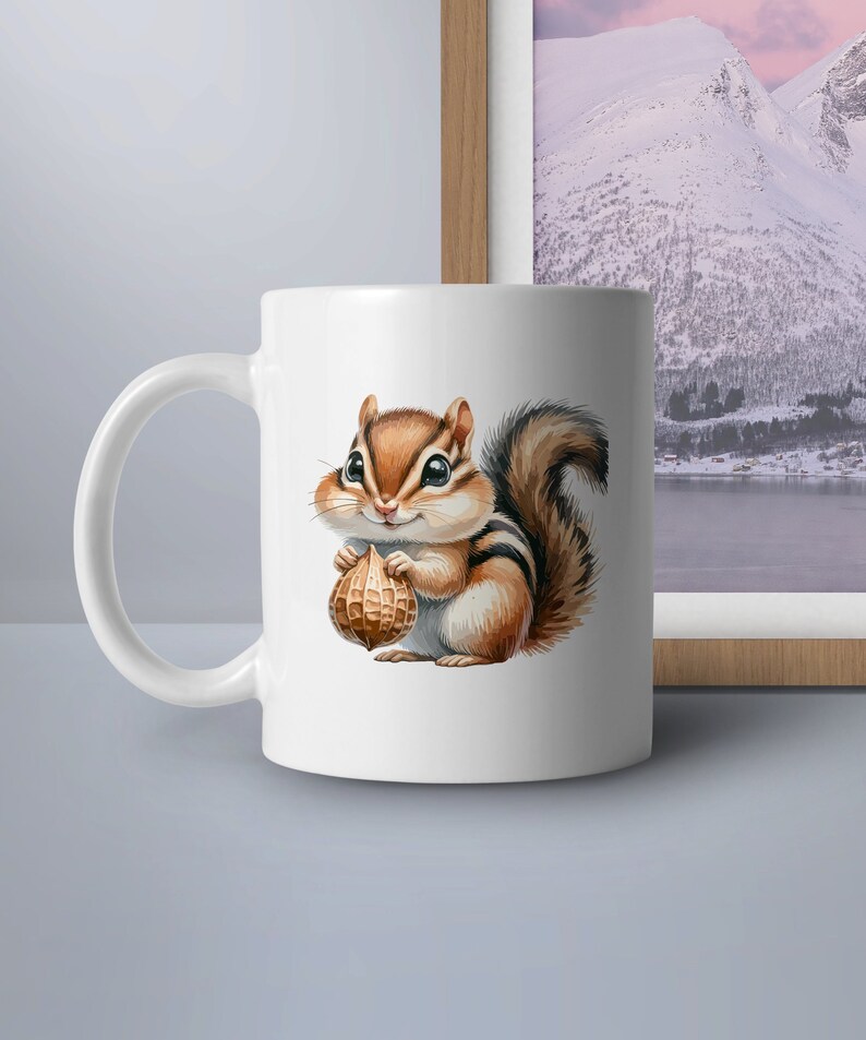 Chipmunk Cute Nut Wildlife SVG PNG Clipart Sublimation Transparent ...