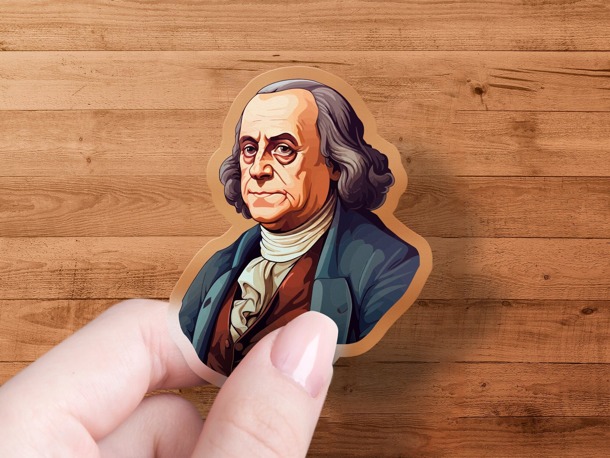 Benjamin Franklin Inventor Scientist SVG PNG Clipart Sublimation ...
