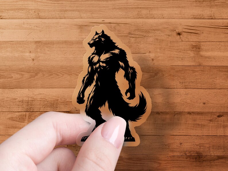 Cryptid Werewolf Lycanthrope SVG PNG Clipart Sublimation Transparent ...
