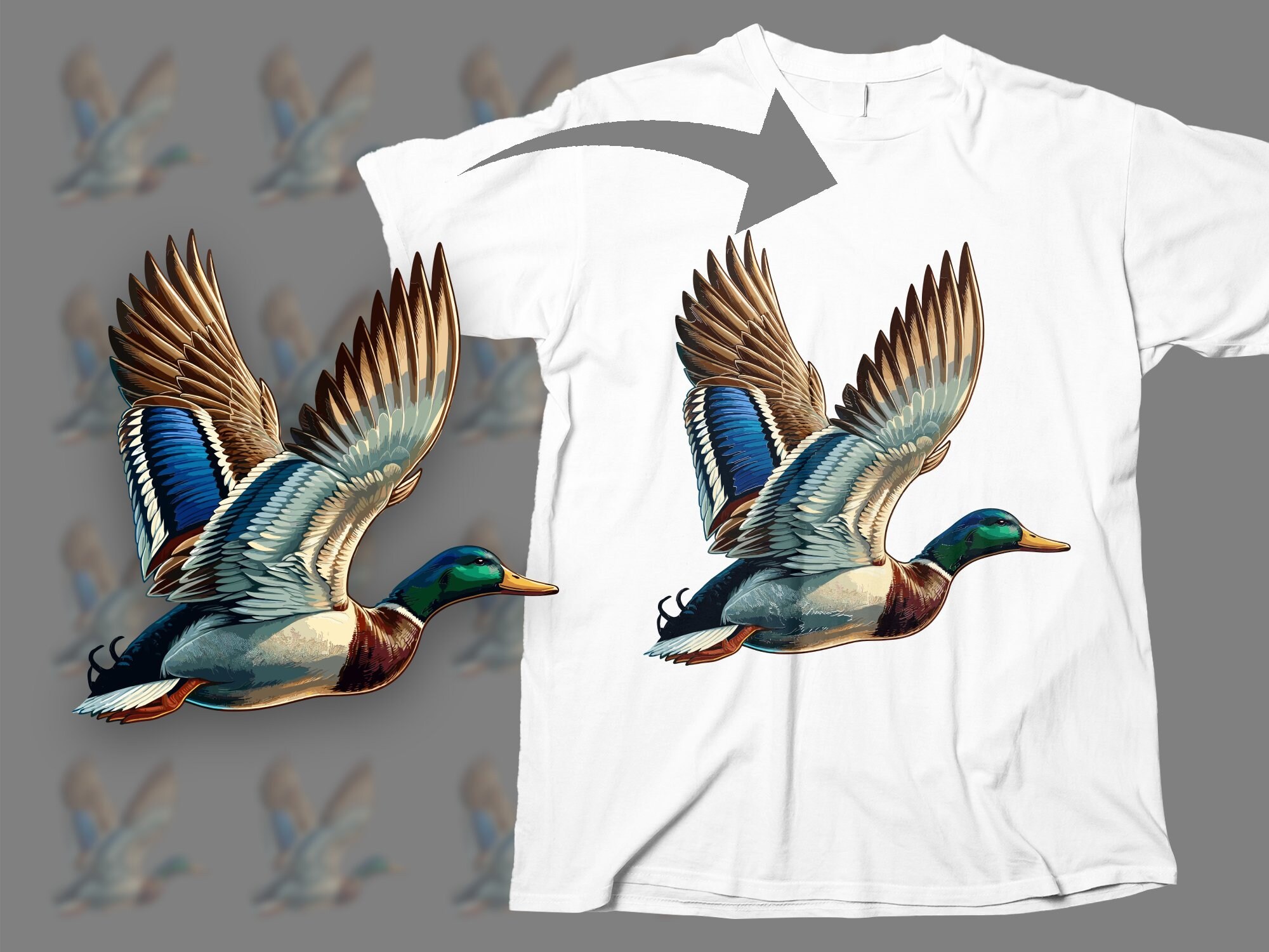 Bird Drake Mallard Duck Farm Flight Wildlife SVG PNG Clipart ...