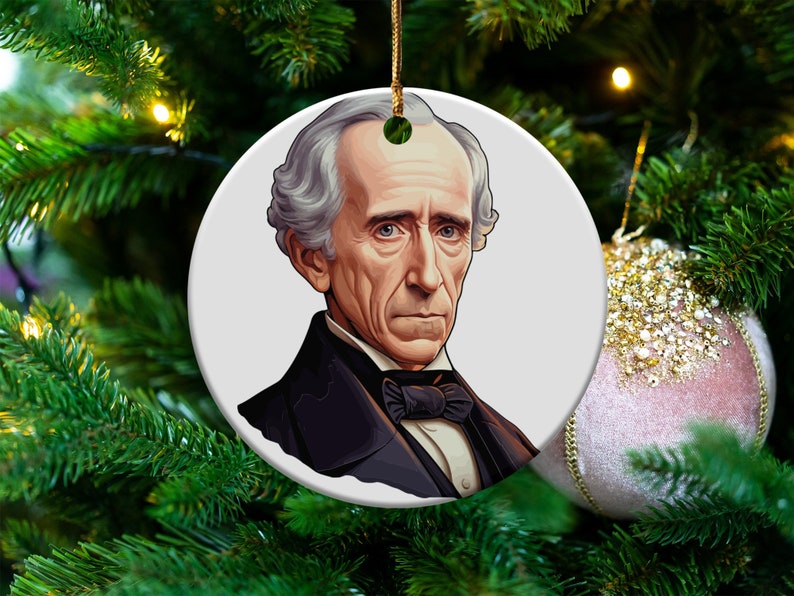 President John Tyler SVG PNG Clipart Sublimation Transparent Watercolor ...