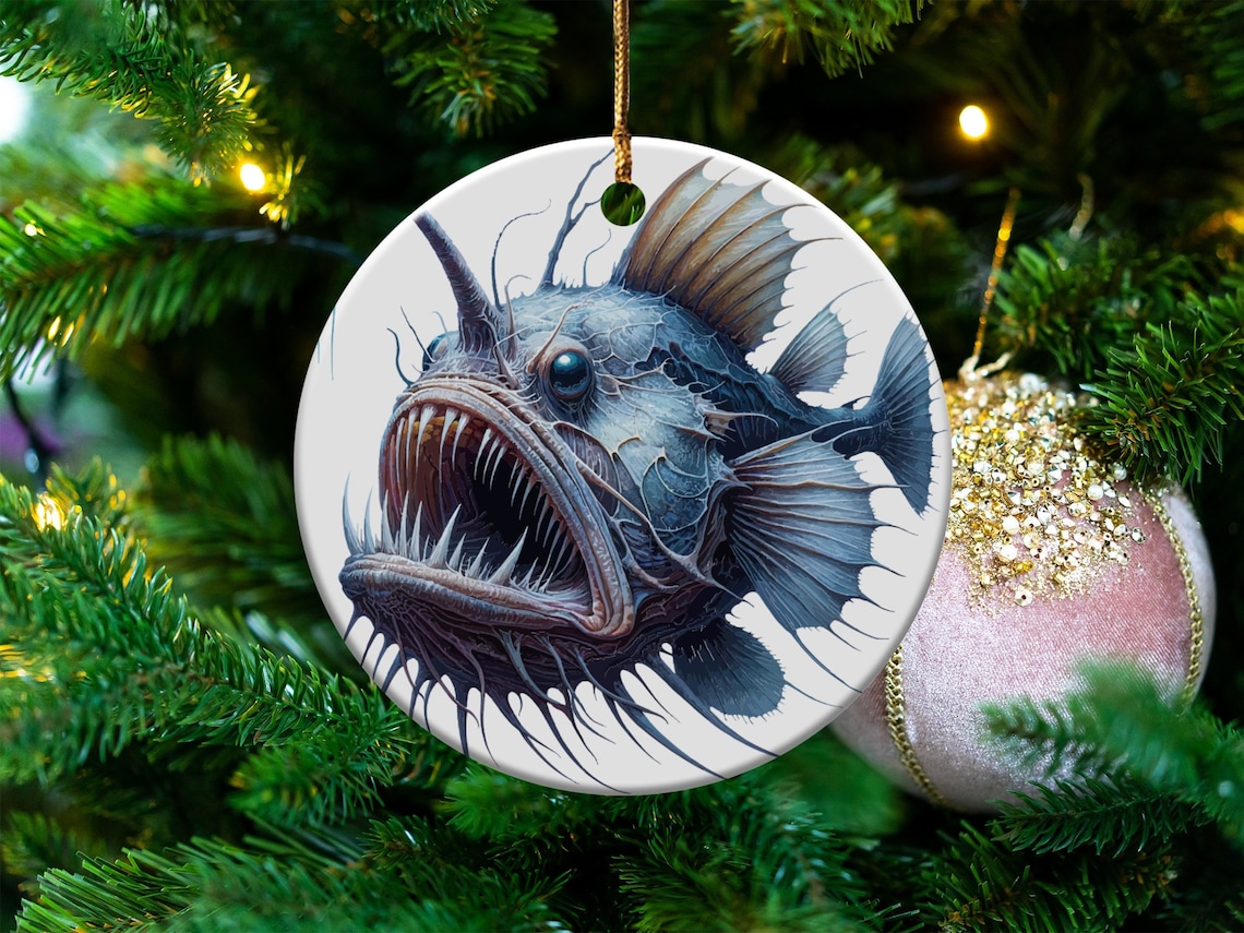 Ocean Anglerfish Deep Sea Fish SVG PNG Clipart Sublimation Transparent ...