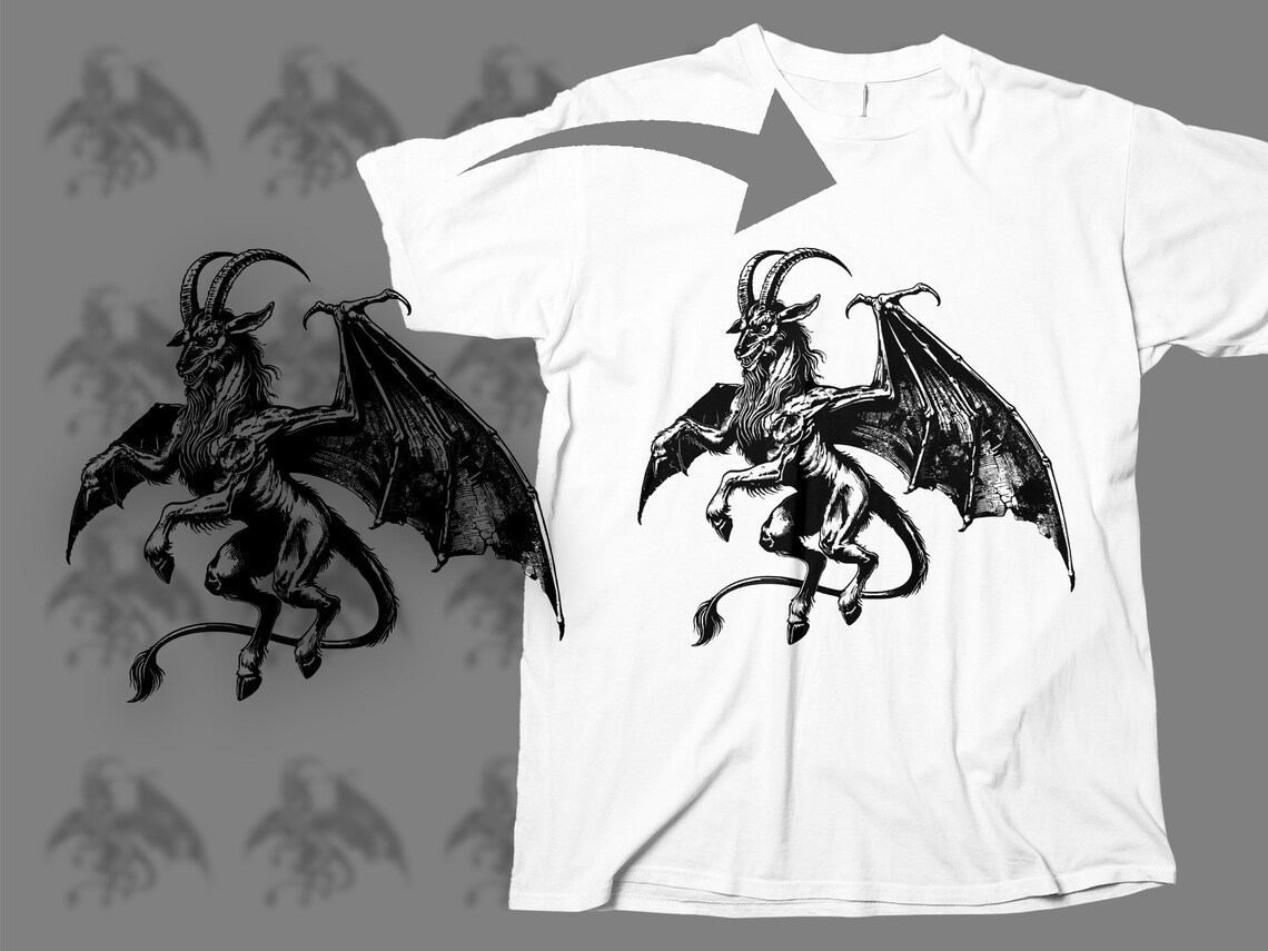 Cryptid Jersey Devil Leeds SVG PNG Clipart Sublimation Transparent ...