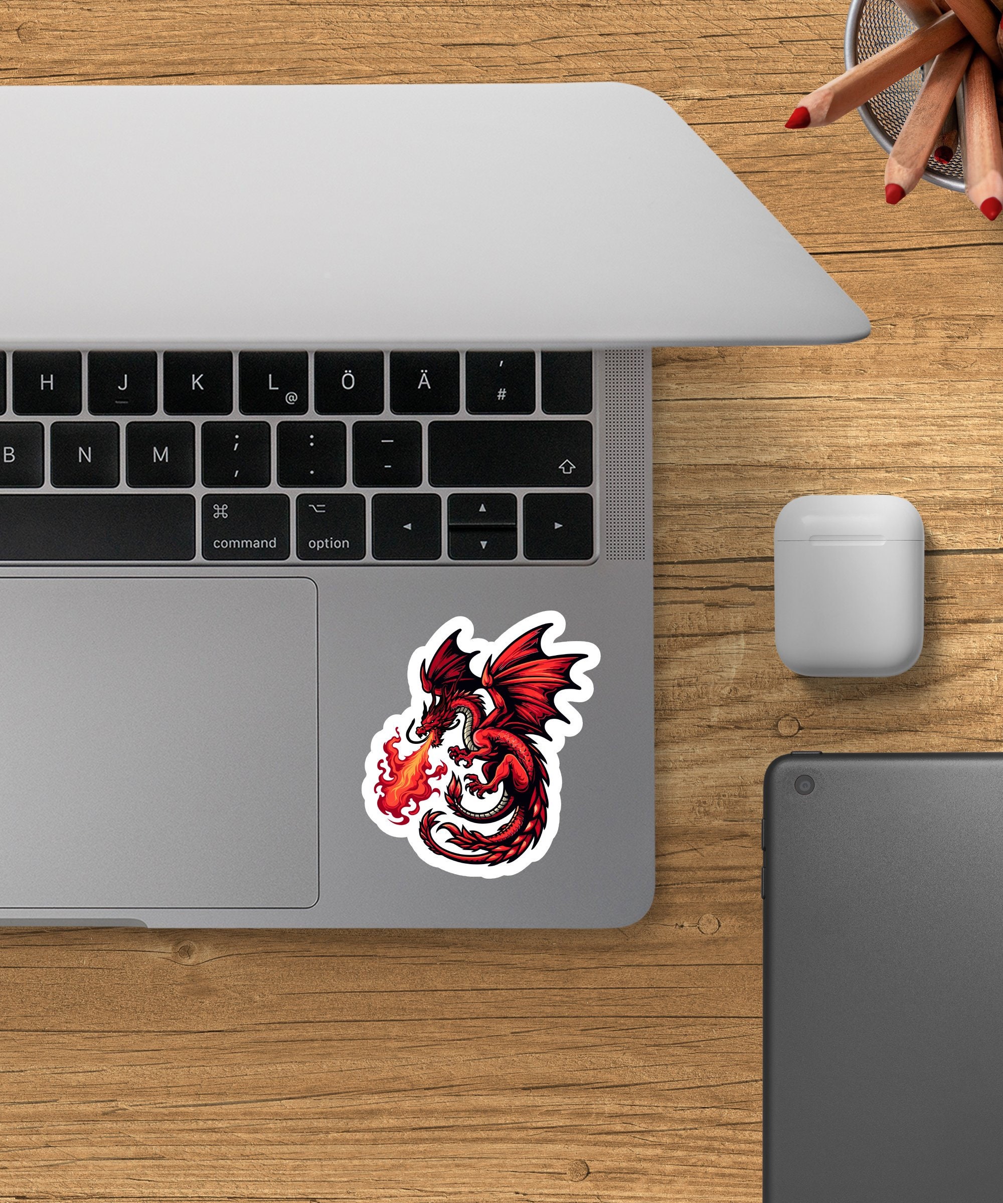 Red Fire Breathing Dragon Clipart | Mythical Creature Vector (svg, Png ...