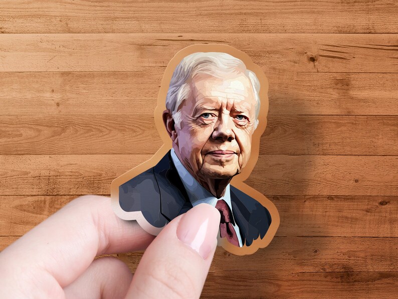 Jimmy Carter Watercolor Portrait Clipart | Svg Png Eps Pdf (instant ...
