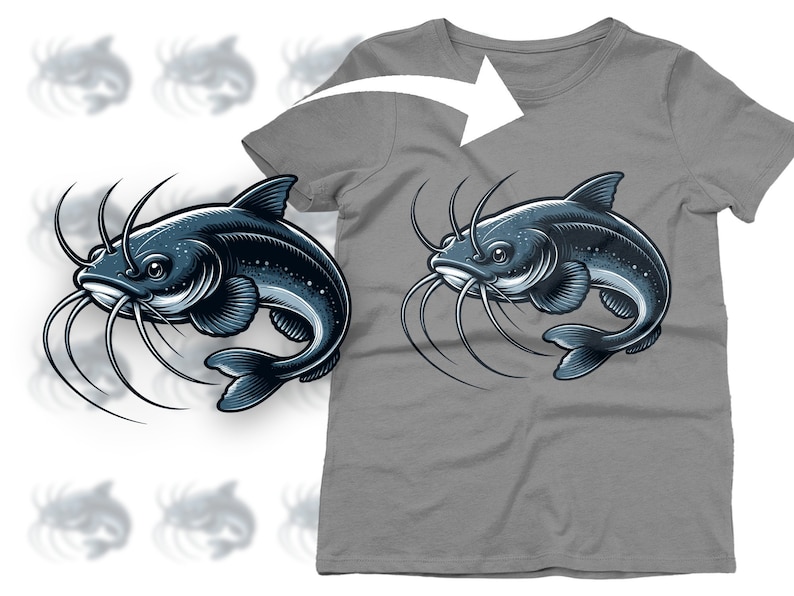 Fish Catfish Bullhead Channel Blue Wildlife SVG PNG Clipart ...