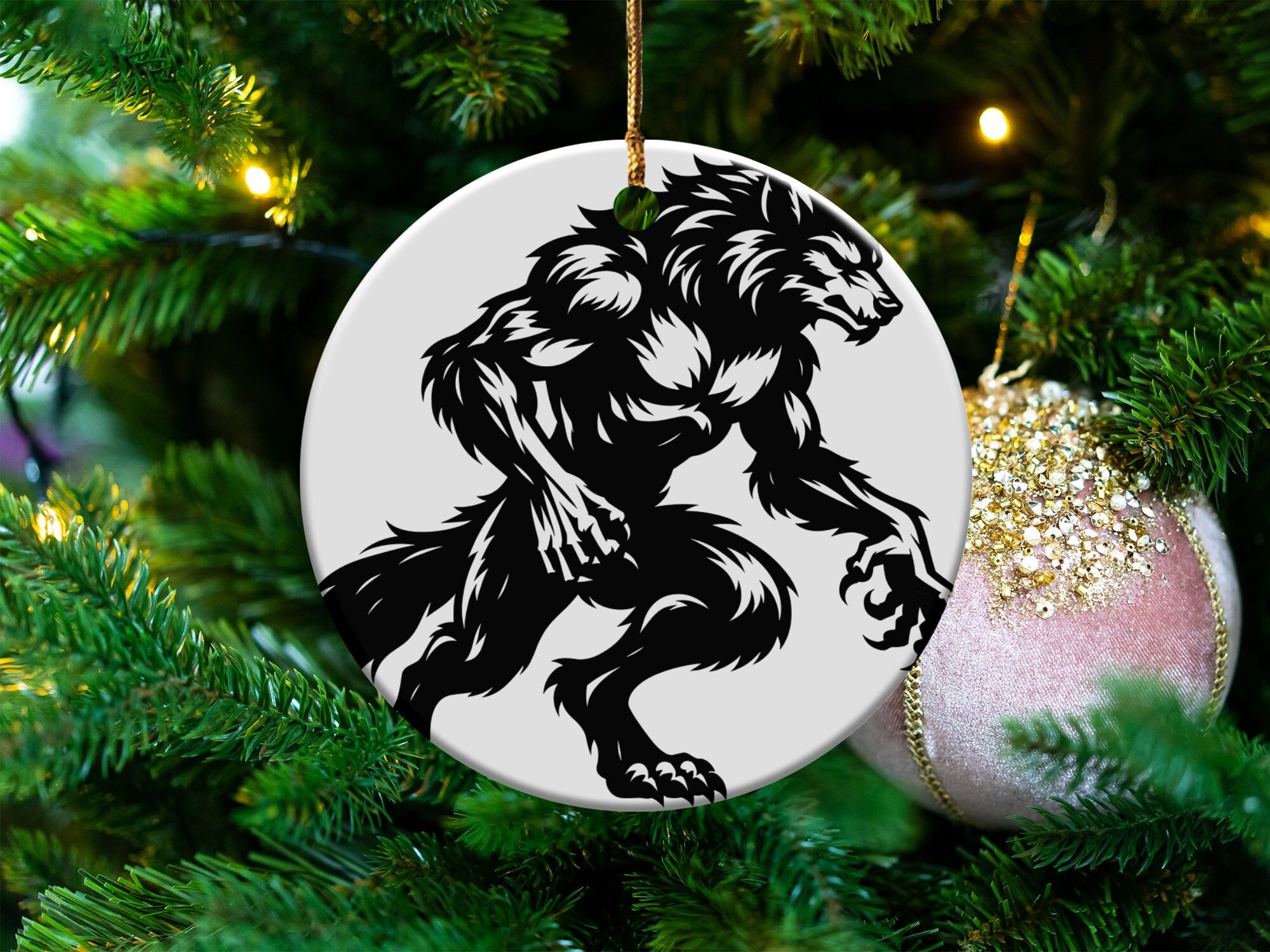 Cryptid Werewolf Lycanthrope SVG PNG Clipart Sublimation Transparent ...