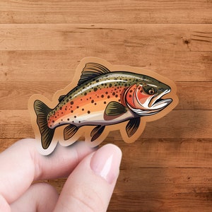 Fish Cutthroat Trout Fishing Wildlife SVG PNG Clipart | Sublimation ...