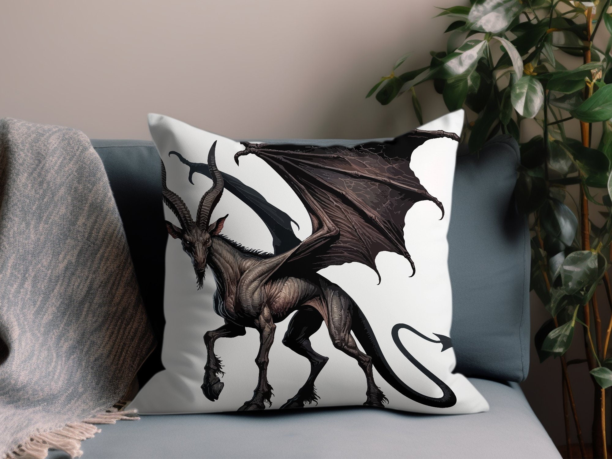 Cryptid Jersey Devil Leeds SVG PNG Clipart Sublimation Transparent ...