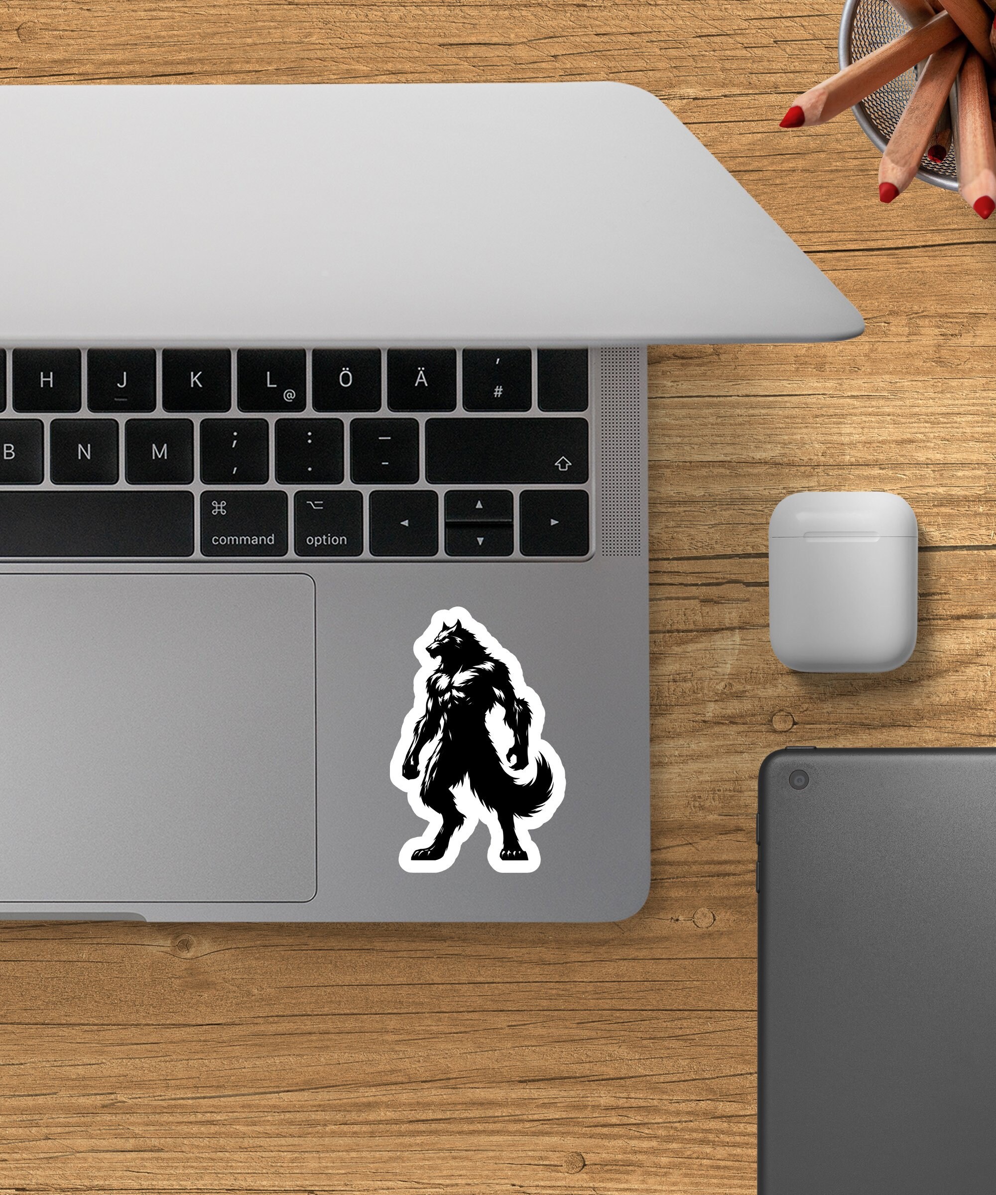 Cryptid Werewolf Lycanthrope SVG PNG Clipart Sublimation Transparent ...