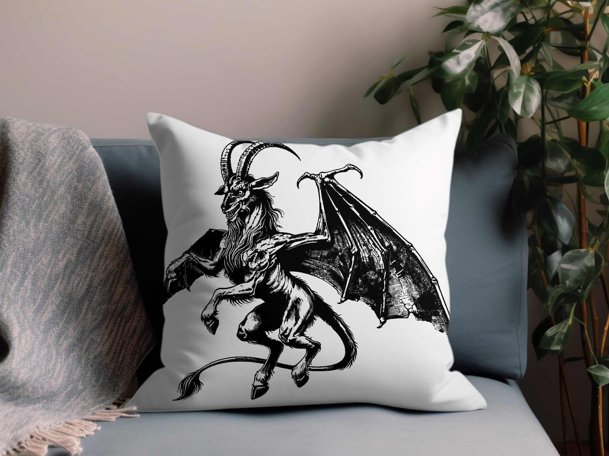 Jersey Devil Clipart | Cryptid Leeds, Sublimation PNG SVG (instant ...