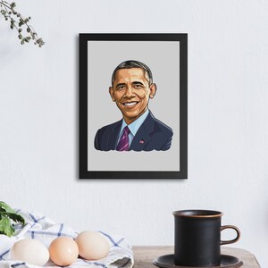 President Barack Obama SVG PNG Clipart Sublimation Transparent ...