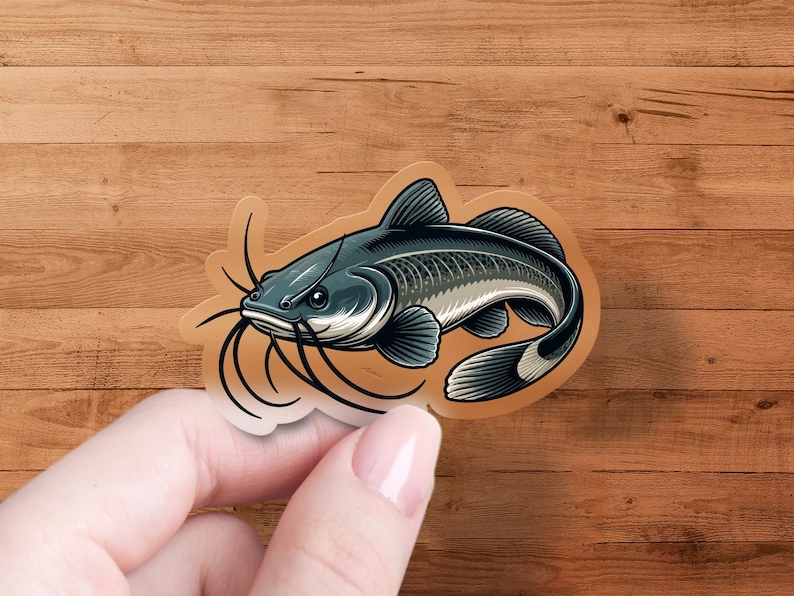 Fish Catfish Bullhead Channel Blue Wildlife SVG PNG Clipart Sublimation ...