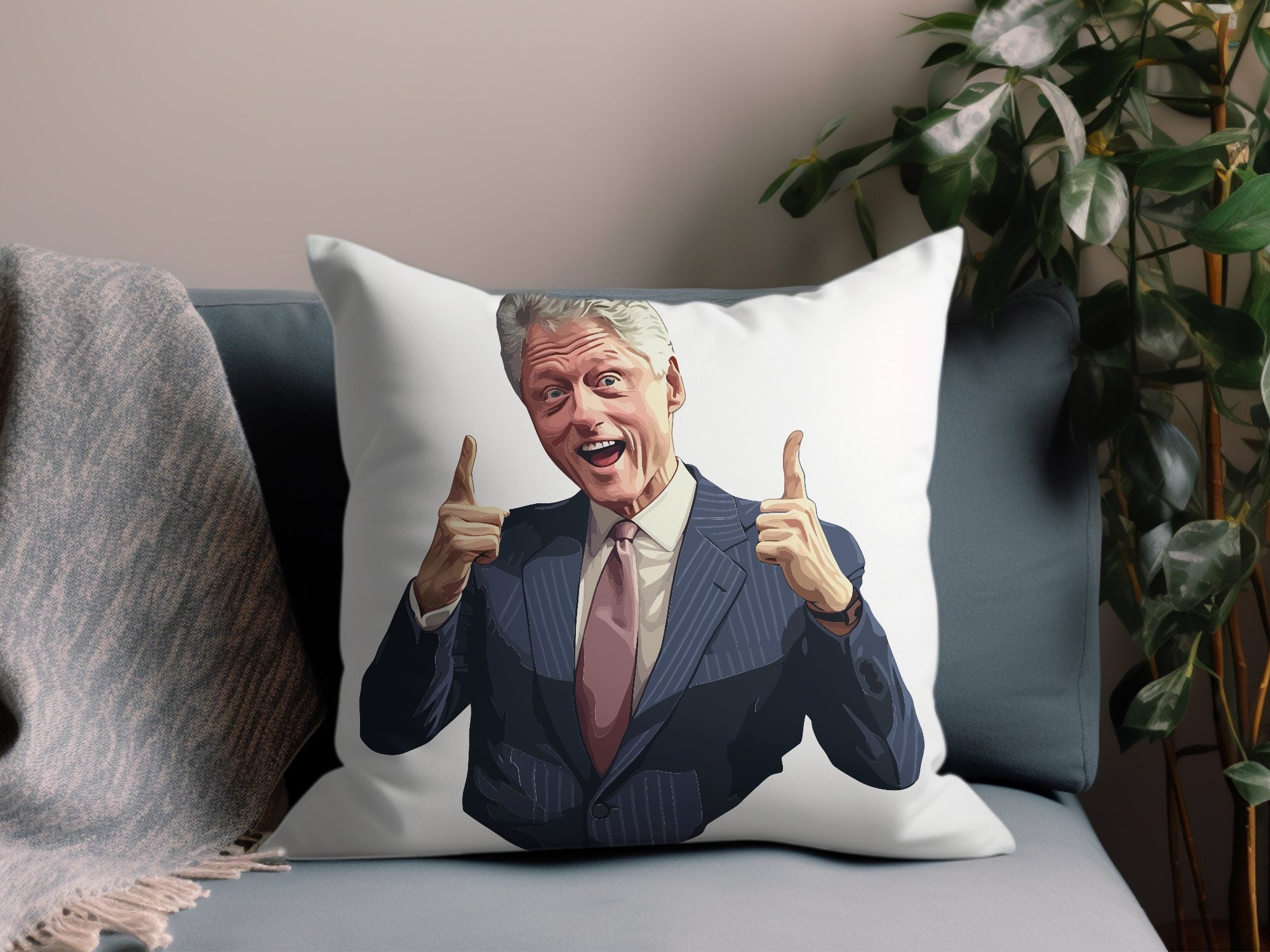 President Bill Clinton SVG PNG Clipart Sublimation Transparent ...