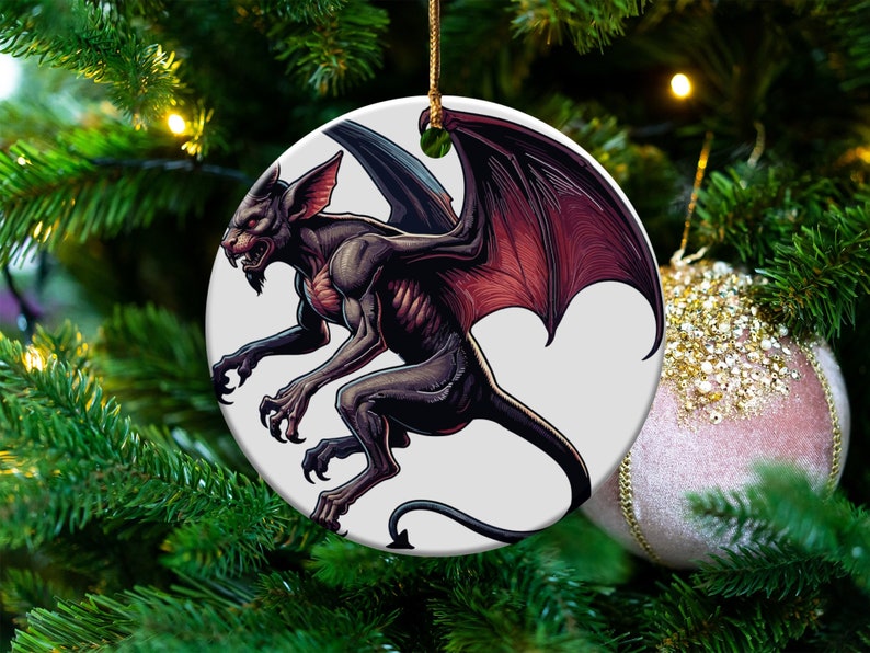 Jersey Devil Clipart | Cryptid, Leeds Devil, Watercolor Cartoon ...