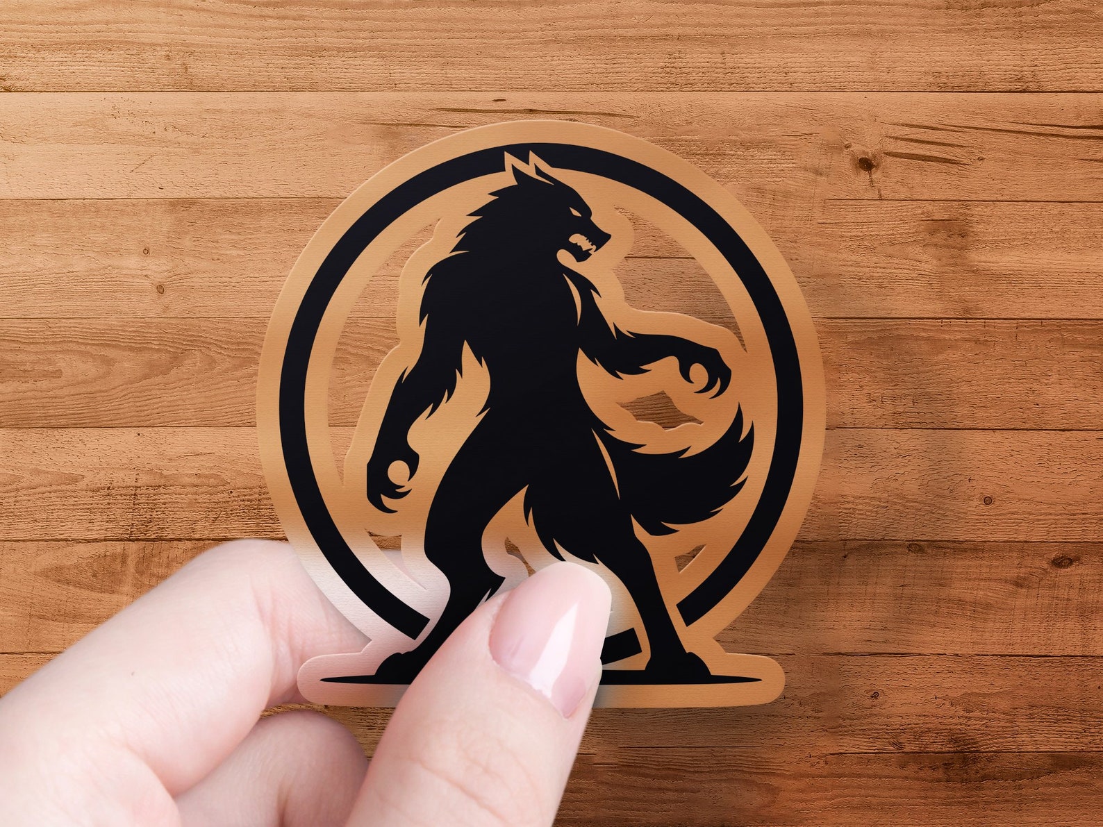 Cryptid Werewolf Lycanthrope SVG PNG Clipart | Sublimation Transparent ...
